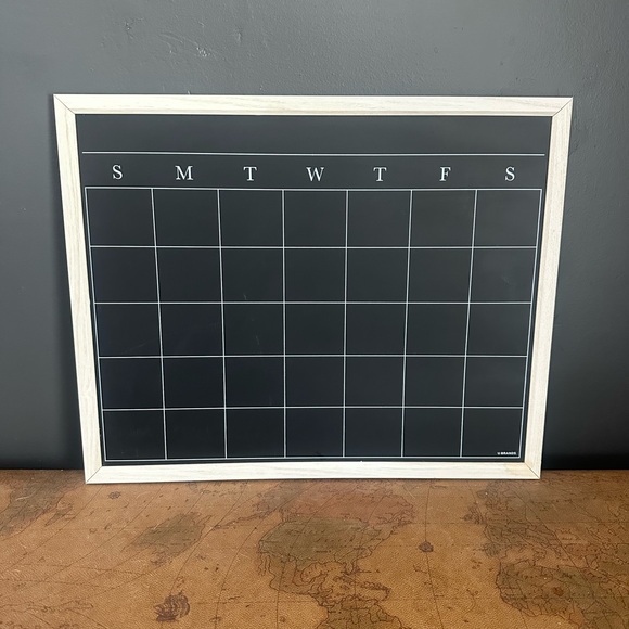 Wall Decor | Farmhouse Chalkboard Weekly Planner | Poshmark